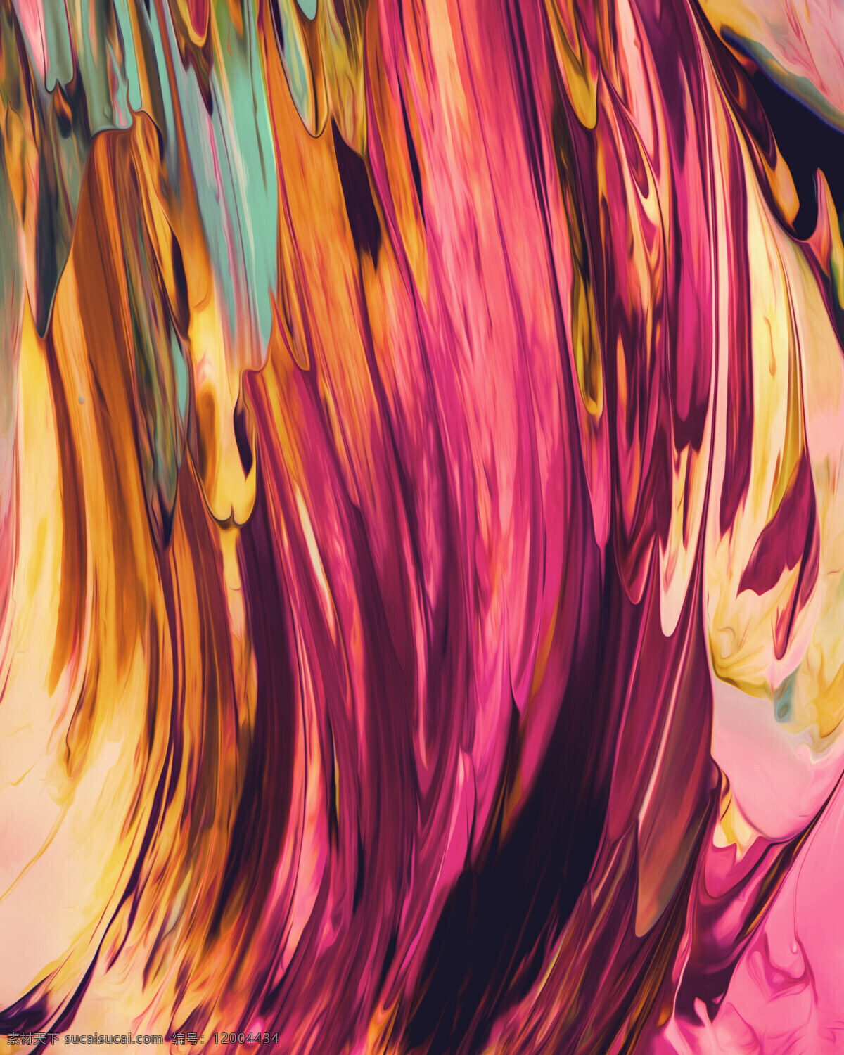 水墨炫彩抽象画素材图片下载-素材编号12004434-素材天下图库