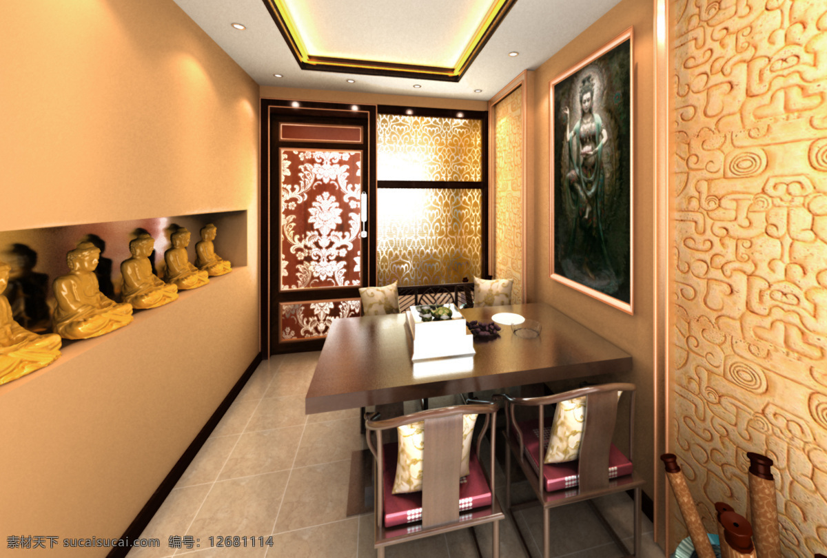 餐厅一角素材图片下载-素材编号12681114-素材天下图库