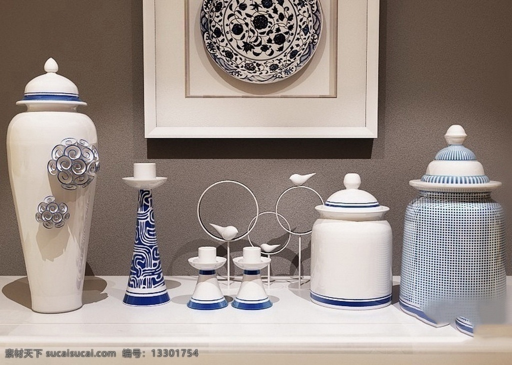 瓷器空间艺术品模型素材图片下载-素材编号13301754-素材天下图库